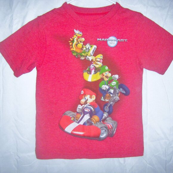 Nintendo | Shirts & Tops | Wii Mario Kart Tshirt | Poshmark
